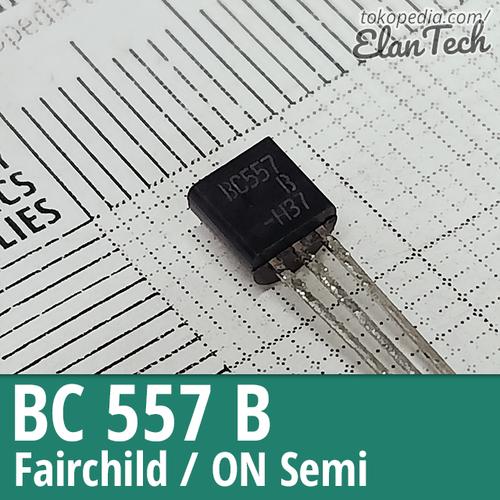Jual BC557 Original On Semi BC557B BC 557 Bipolar PNP Transistor ...