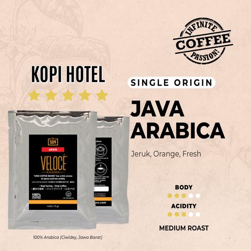 Jual Coffee Drip Veloce Arabica Java Ciwidey 5pc Fresh Roasting|Kopi ...