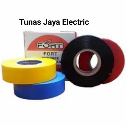 Jual Isolasi Listrik FORT (Fire Resistance) BLACK-RED-GREEN-YELLOW-BLUE ...