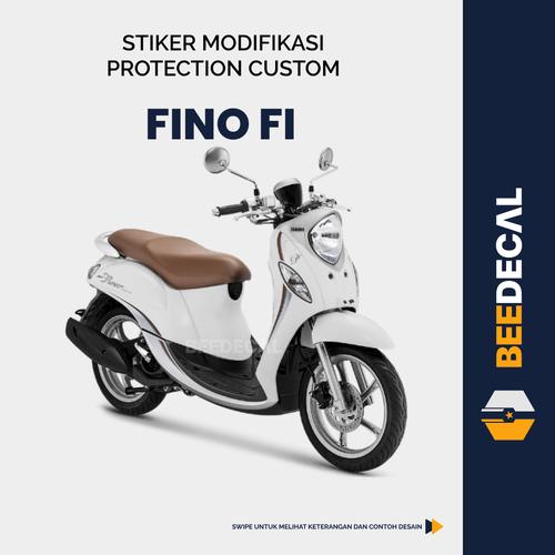 Jual STIKER MOTOR YAMAHA FINO FI- DESAIN CUSTOM | BEEDECAL - LITE DOFF ...