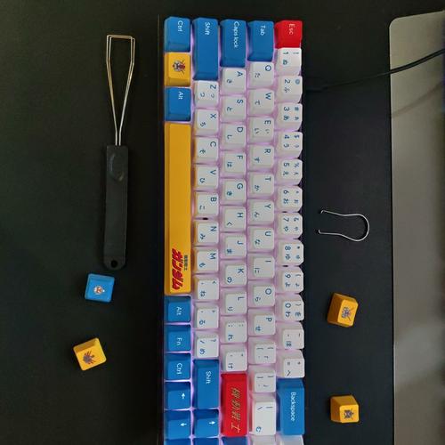Jual vortex series vx6 + Keycaps Gundam PBT Double Shoot OEM Profile ...