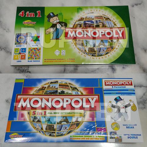 Jual Monopoly International 5in1 Monopoli Internasional 5 in 1 - 4 in 1 ...