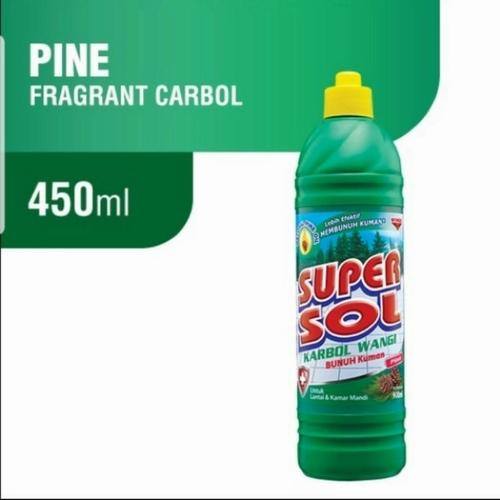 Jual Super sol karbol wangi Pine 450ml botol - Kota Surabaya - Fera shop17 | Tokopedia