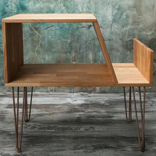 Jual Rak Vinyl / Rak piringan Hitam Kayu jati / Record Cube Stand -10 ...