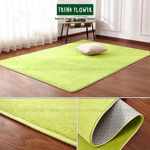 Jual Karpet Bulu Pendek ukuran 100x150 cm halus dekorasi ruangan alas ...