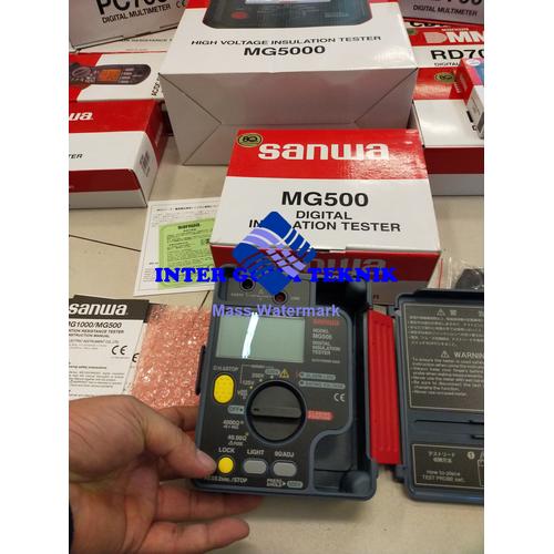 Jual Sanwa digital insulation tester megger MG-500 1kV - Jakarta Barat ...