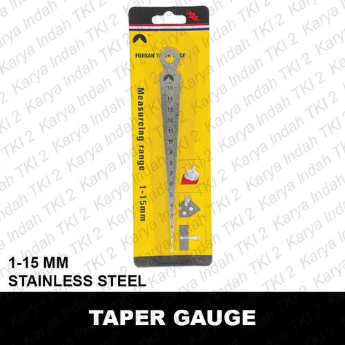 Jual Taper Gauge FUJISAN 1 - 15mm Alat Ukur Diameter Lubang Tapper Gage ...