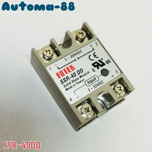 Jual Fotek SSR-40DD SSR 40A Solid State Relay DC-DC - Kab. Bekasi - Automa-88 | Tokopedia