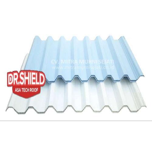 Jual ATAP UPVC DR.SHIELD - metrosteel - SINGLE LAYER, White/Blue doff ...