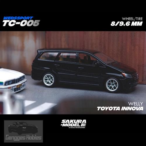 Jual Ban Karet Hotwheels Premium Model Weds TC005 1/64 Custom Wheels ...