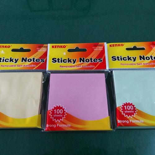 Jual MEMO STICK / STICKY NOTE KENKO SN-0303 / KERTAS MEMO / MEMO TEMPEL ...