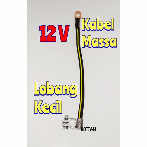 Jual KABEL MASSA MASA AKI JENIS SKUN & KEPALA AKI NS40 12V 30CM CABLE ...