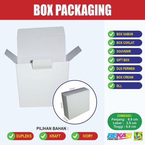 Jual 6.5x6.5x2.5 cm Dus Packaging Lilin Aromaterapi Kemasan Box Kotak ...