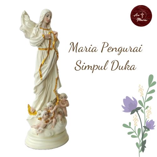 Jual PATUNG MARIA PENGURAI SIMPUL DUKA | PATUNG ROHANI FIBER 35 CM ...