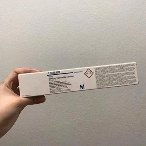 Jual 0.1 N Sodium Hydroxide Solution 0.1 mol/l Titrisol Merck 1.09959. ...