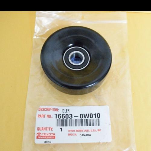 Jual Pulley Idler Bearing Tensioner Vbelt 16603-0W010 ORI LEXUS LX470 ...