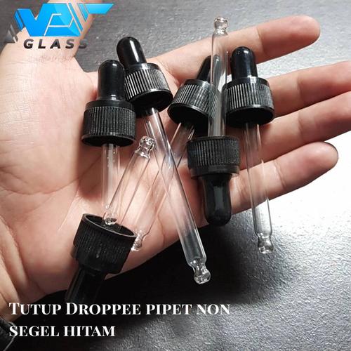 Jual tutup dropper pipet hitam non segel / tutup botol pipet/ tutup ...