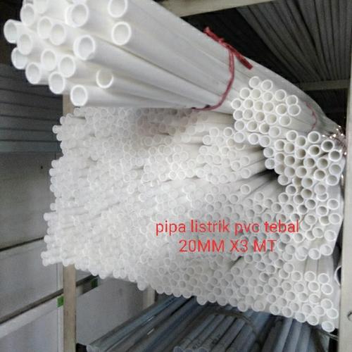 Jual Pipa Conduit PVC Polos 20mm 20 mm x 3m - Kota Balikpapan - Borneo ...