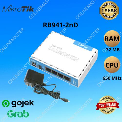 Jual Mikrotik Router Wireless RB941-2nD (hAP-Lite) - Jakarta Pusat ...