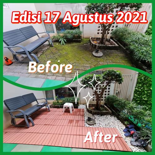 Jual Hpc tile interlocking praktis diy anti rayap anti air kayu modern ...