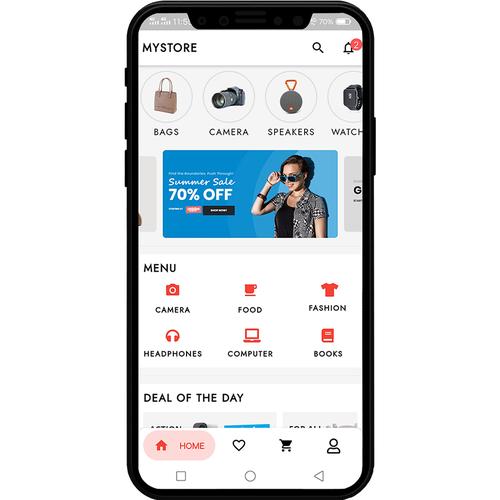 Jual MyStore – Ecommerce App Template & Delivery Boy App Template - Jakarta Utara - Afta ...