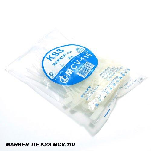 Jual Original KSS MCV-110 Marker Tie Label Panjang 110mm x 2.5mm isi ...