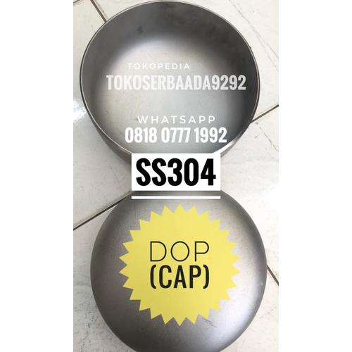 Jual Dop / Cap Stainless 304 (SS304) 6" inch SCH 40 -Dop Sus 304 6 ...