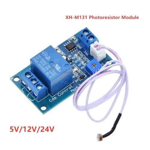 Jual XH-M131 DC 5V / 12V / 24V, Light Control Switch, Photoresistor ...
