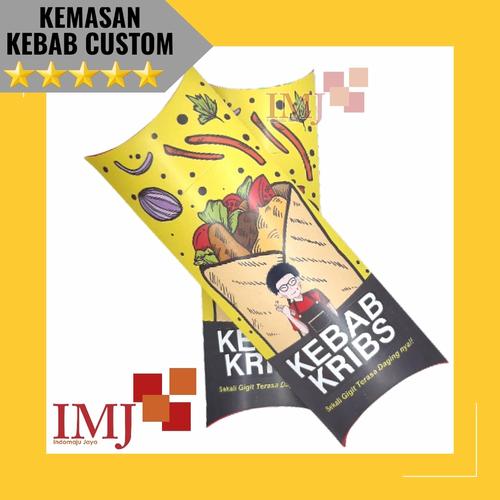 Jual CETAK BOX KEBAB CUSTOM PRINT KARDUS KEBAB CUSTOM UKURAN BESAR ...