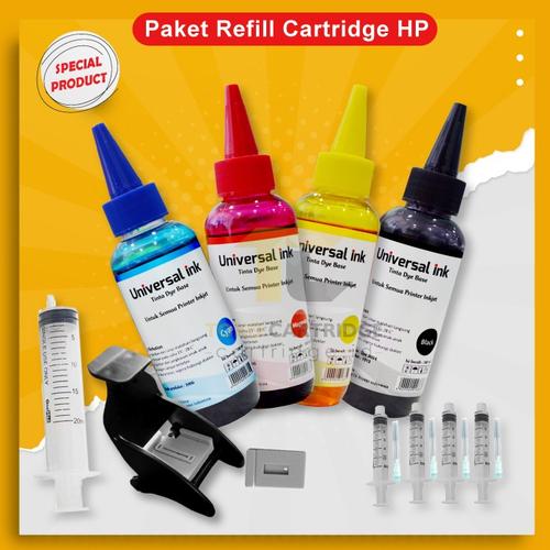 Jual Paket Infus Compatible HP 802 680 678 803 703 704 46 60 61 - Kota ...
