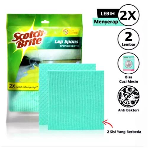 Jual KAIN LAP SPONS SCOTCH BRITE ID-82 SPONGE CLOTH KANEBO ANTI BAKTERI ...