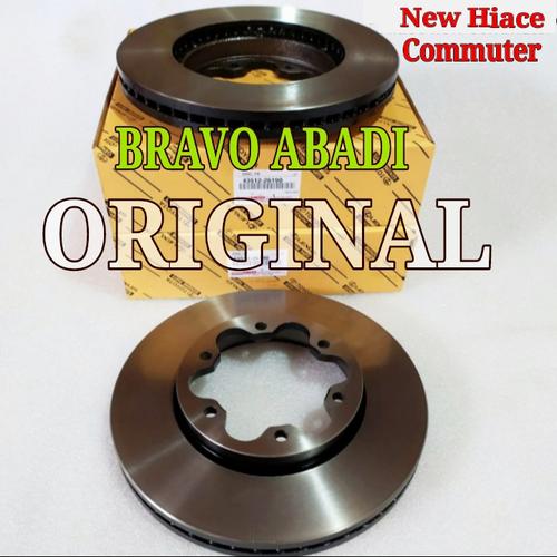 Jual DISC BRAKE / PIRINGAN CAKRAM DEPAN NEW HIACE COMMUTER ORIGINAL ...