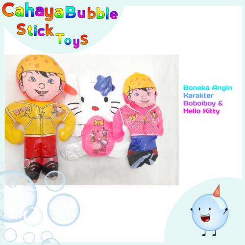 Jual mainan boneka angin boboiboy dan hello kitty - Hello Kitty - Kota ...