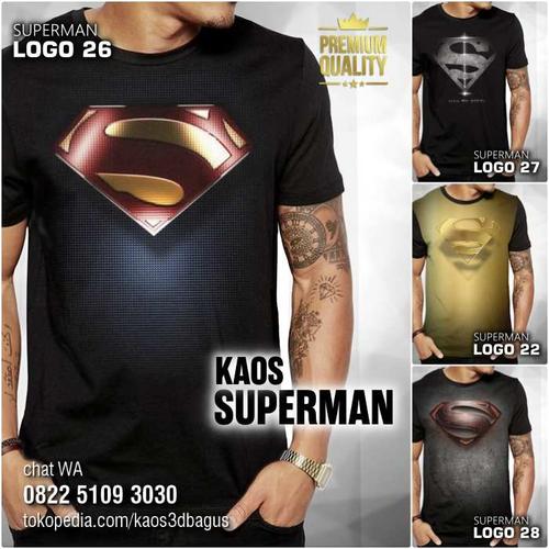 Jual Baju SUPERMAN Kaos 3D Superhero PREMIUM Distro Dewasa Anak Kostum ...