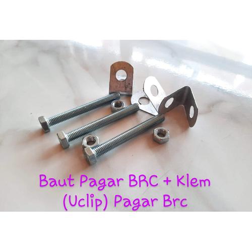 Jual Baut Pagar BRC Tiang + Klem Tiang Pagar BRC Uclip - Kota Bogor ...