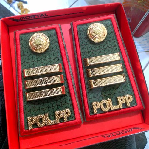 Jual PANGKAT POLPP SATPOLPP 3C LIS MERAH LIS HIJAU - LIS MERAH - Kab ...