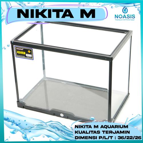 Jual AQUARIUM NIKITA / ARMADA / AQUARIUM AKRILIK / AKUARIUM REPTIL SIZE M - AQUARIUM+TUTUP ...