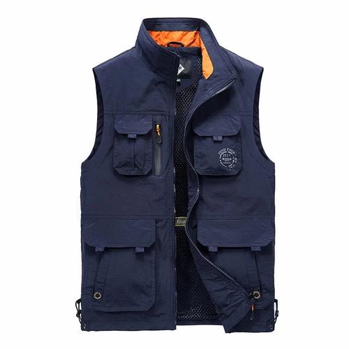 Jual rompi lapangan pria vest / rompi saku - Hitam, XS - Kab. Garut ...