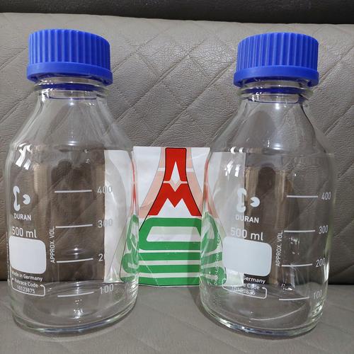 Jual Laboratory Bottle / Botol Laboratorium Duran 500 ml ORIGINAL - Kab ...
