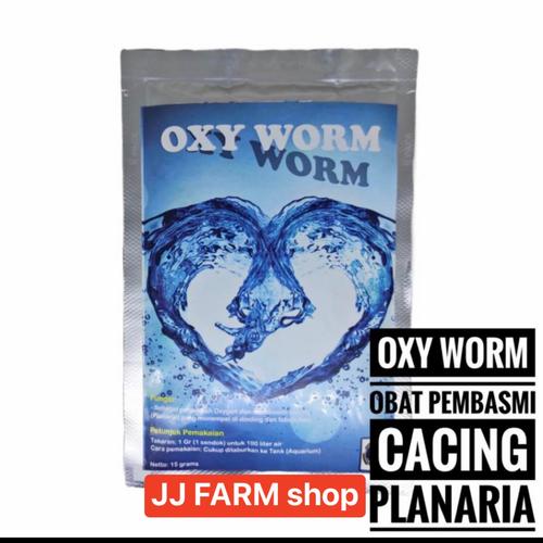 Jual OXY WORM obat pembasmi anti parasit cacing planaria aquarium ...
