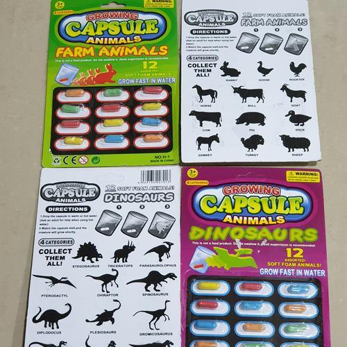 Jual growing capsule animals - Kota Bandung - natsquishy | Tokopedia