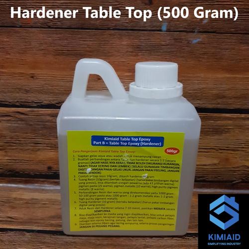 Jual Hardener Epoxy Table Top Resin - 500 Gr - Hardener Only - Super ...
