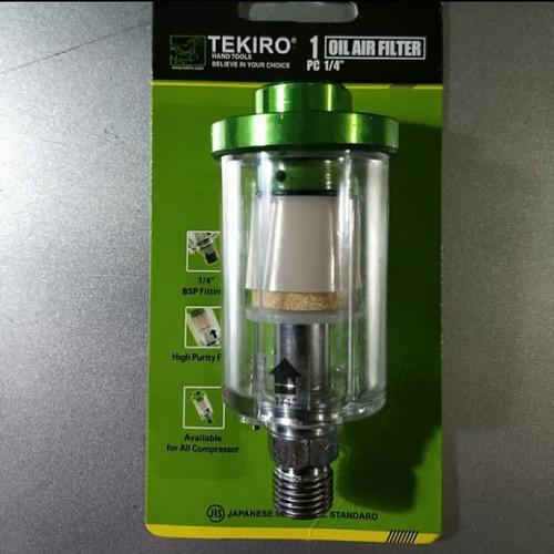 Jual TEKIRO mini filter 1/4 Water Oil Filter Separator Air Udara ...