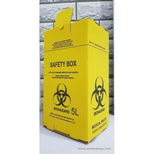 Jual Safety Box 5 Liter dengan Inner Plastik 1 Set - Kota Makassar ...