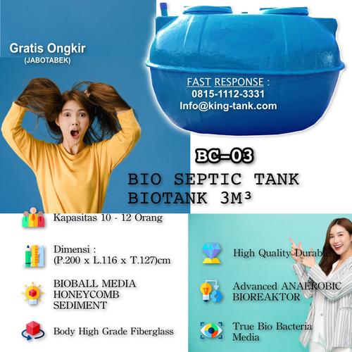 Jual Tangki Septic BIOTECH RC Septictank 3000 / 3 m3 - Kab. Tangerang ...