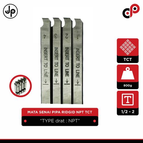 Jual Mata Senai Pipa Ridgid NPT TCT 1/2 - 3/4" & 1 - 2 " - 1/2 - 3/4 inch - Jakarta Pusat - JP ...