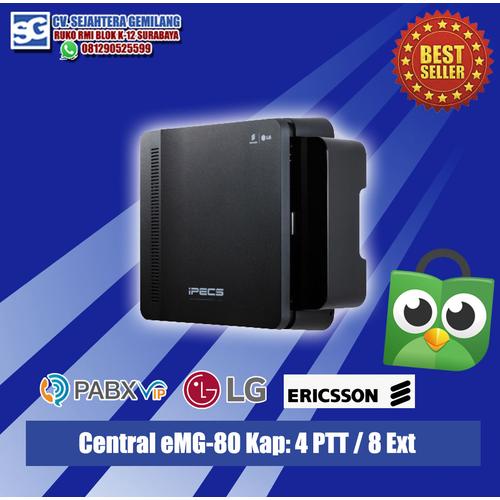 Jual PABX LG-Ericsson iPECS-eMG80 EKSU Kap: 4 PTT / 8 EXT - Kota ...