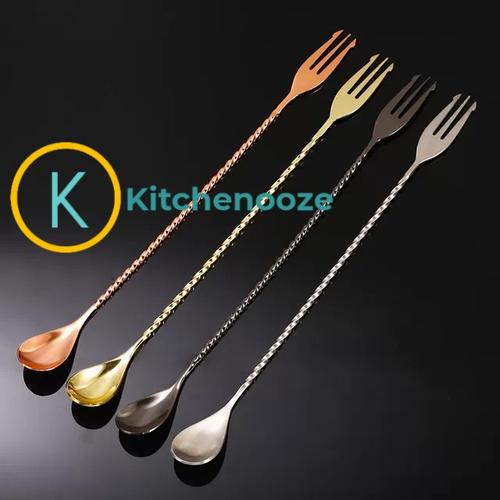 Jual Cocktail Bar Spoon & Fork I Cocktail Mixer | Sendok Pengaduk ...