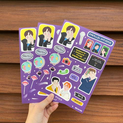 Jual Kpop Series Sticker EXO DFTF - EXO DFTF VOL 1 - Jakarta Selatan ...