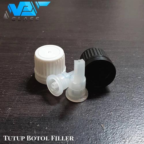 Jual tutup botol filler neck 18 / tutup botol dropper neck 18 - Hitam ...
